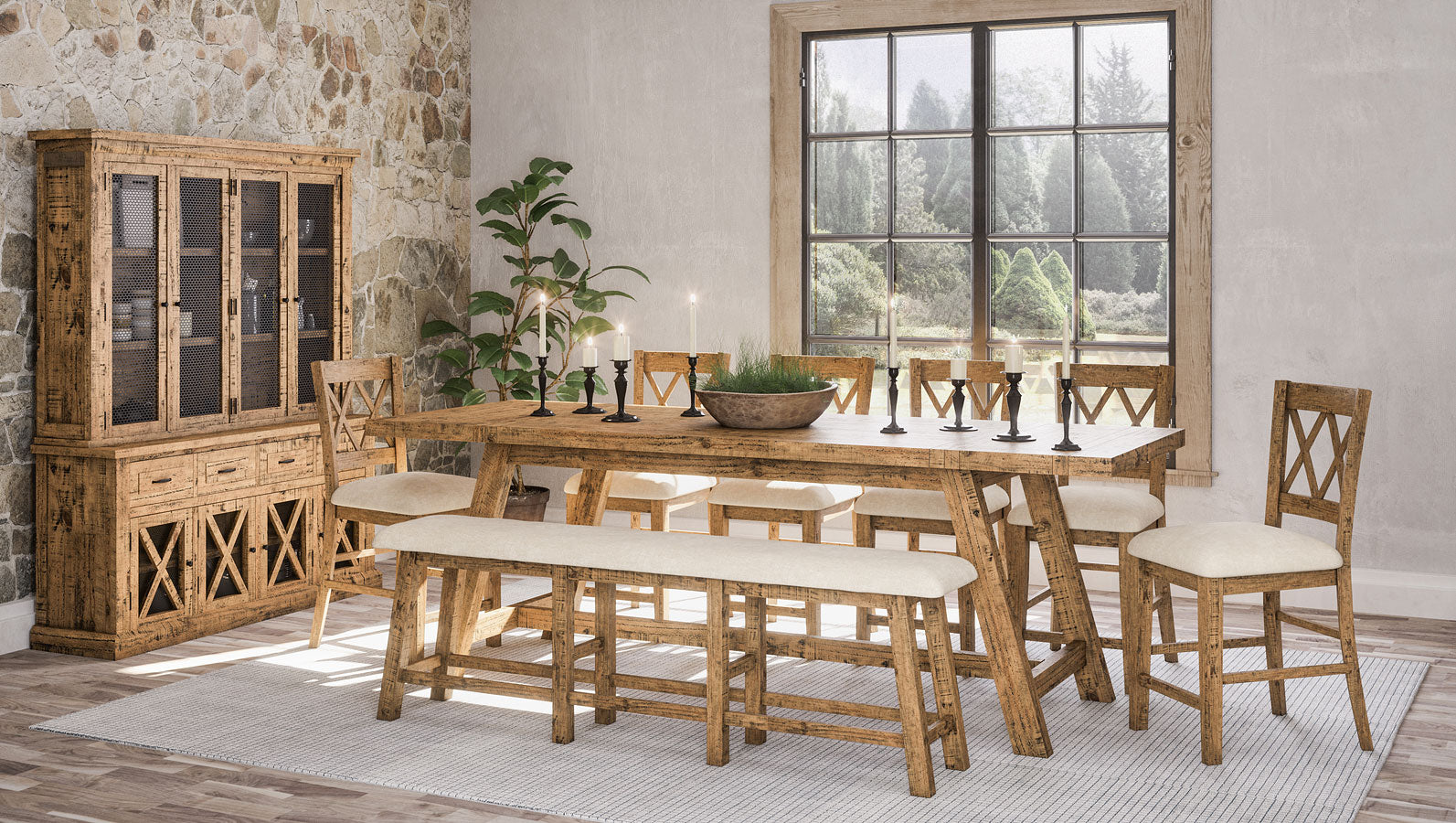 Telluride Counter Table Set – Midwest Furniture Liquidators