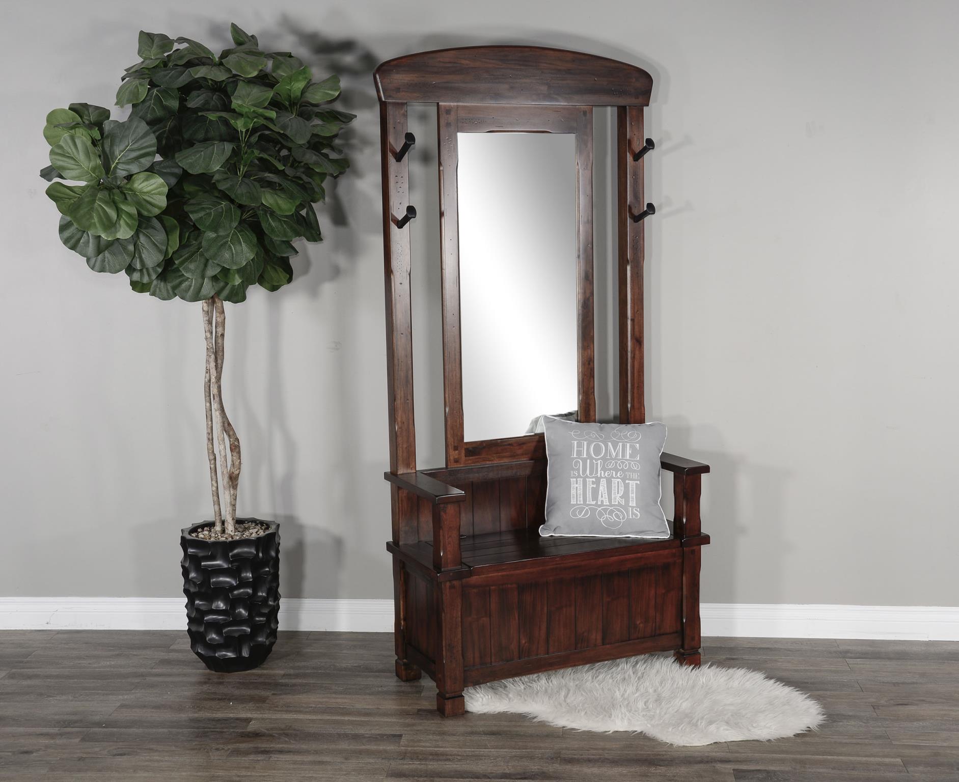Santa Fe Hall Tree – Midwest Furniture Liquidators